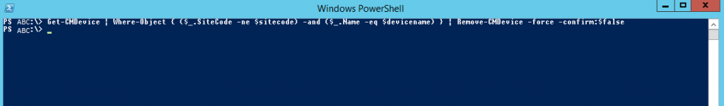 Remove “Unknown” computer from System Center Configuration 2012 R2 Manager PowerShell - ajmckean.com